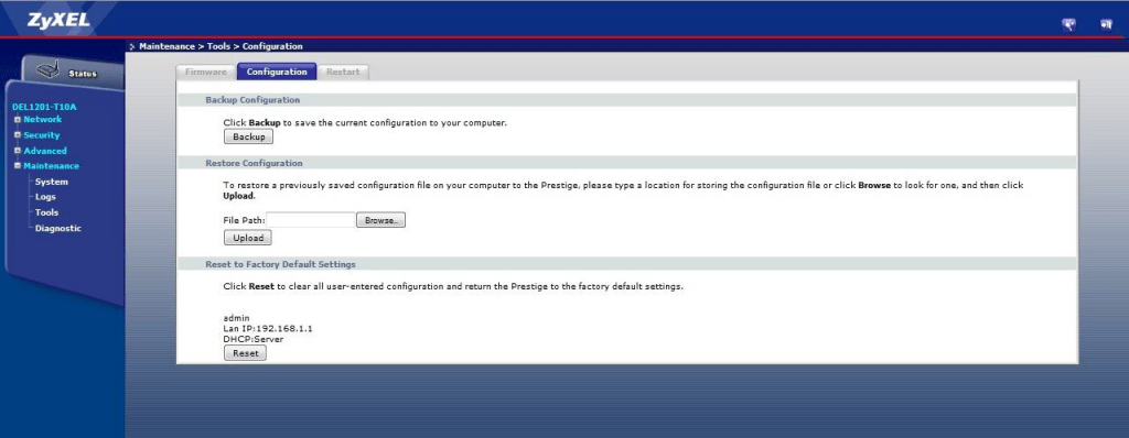 آموزش تصویری تنظیمات مودم زایکسل + کانفیگ مودم Zyxel - پیشگامان